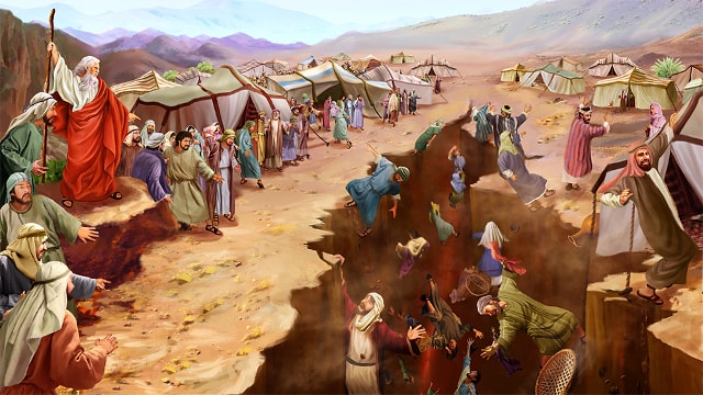 Coré, Datán, y Abiram y 250 líderes - Números 16