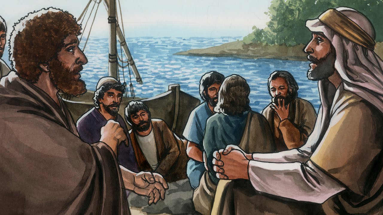 Resurrección de Jesús-Jesús se aparece a siete de sus discípulos Resurrección de Jesús-Jesús se aparece a siete de sus discípulos
