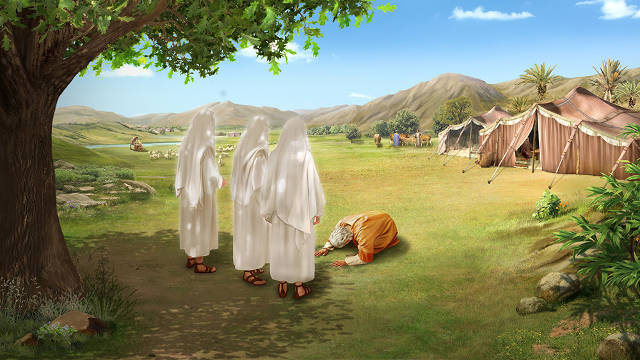 Dios promete dar un hijo a Abraham